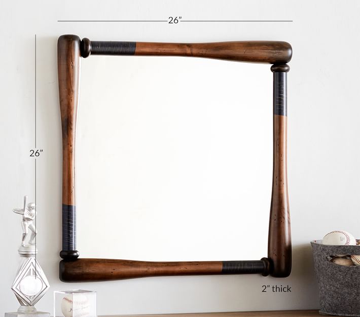 Baseball Kids Mirror | Pottery Barn Kids