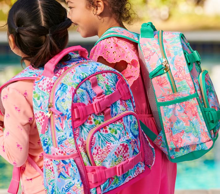 Mackenzie Lilly Pulitzer Mermaid Cove Backpacks | Pottery Barn Kids