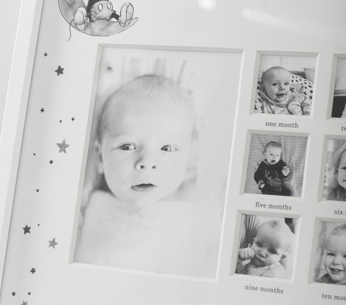Disney Mickey Mouse First Year Frame | Pottery Barn Kids