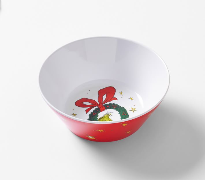 Dr. Seuss's The Grinch™ Bowls | Pottery Barn Kids