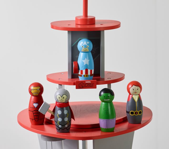 Marvel Avengers Wood Figurines | Pottery Barn Kids
