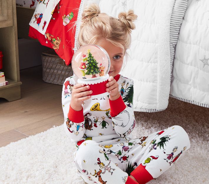 Dr. Seuss's The Grinch™ Personalized Light-Up Snow Globe | Pottery Barn ...
