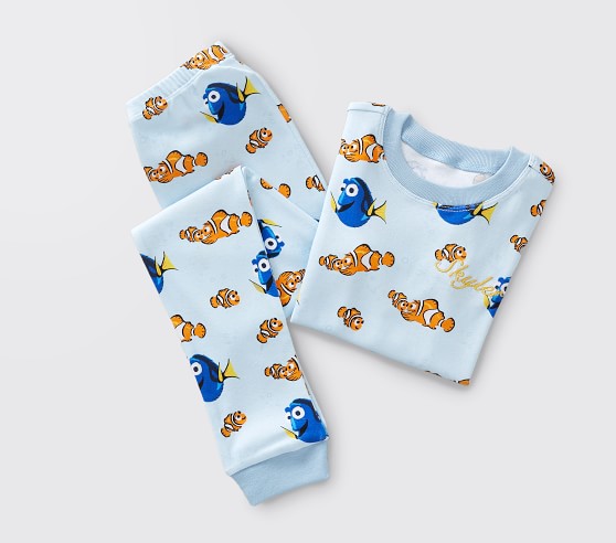 Disney and Pixar Finding Nemo Organic Pajama Set | Pottery Barn Kids