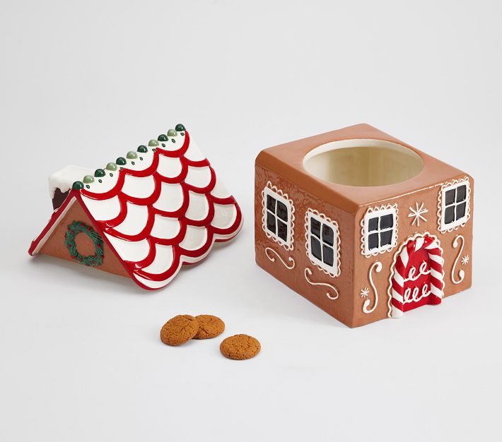 Gingerbread House Cookie Jar | Pottery Barn Kids