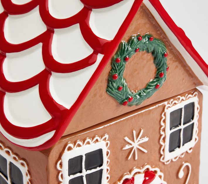 Gingerbread House Cookie Jar | Pottery Barn Kids