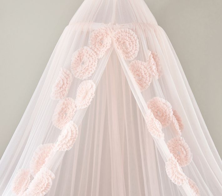 Monique Lhuillier Rosette Canopy | Pottery Barn Kids