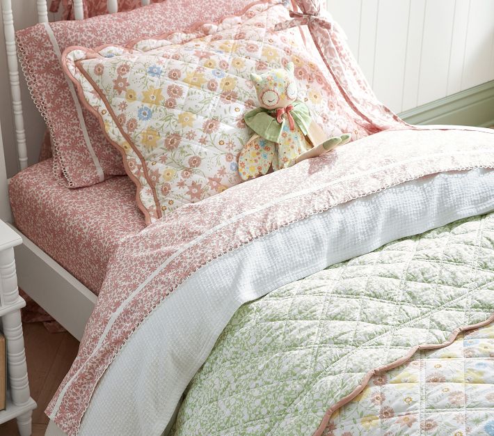 Julia Berolzheimer Reversible Quilt & Shams | Pottery Barn Kids