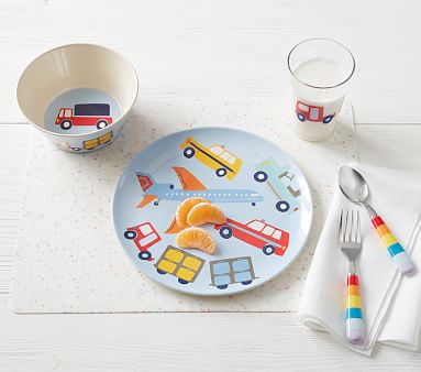 Bamboo Transportation Plate | Pottery Barn Kids