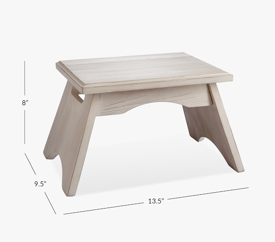 Weathered White Step Stool | Pottery Barn Kids