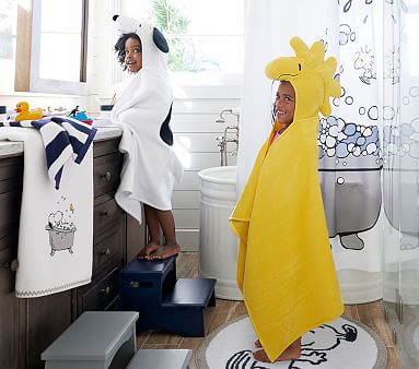 Peanuts Bath Kids Bathroom Set | Pottery Barn Kids