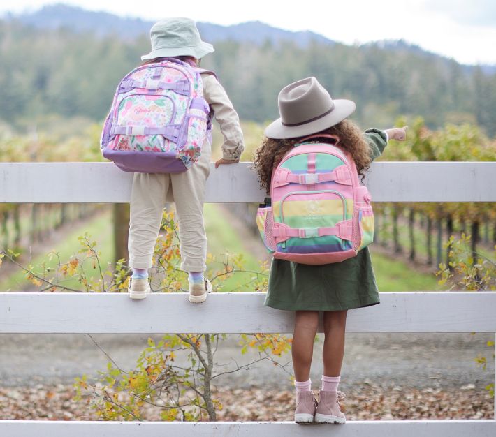 Fairfax Pastel Rainbow Backpacks | Pottery Barn Kids