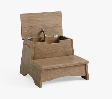 Seadrift Storage Step Stool | Pottery Barn Kids