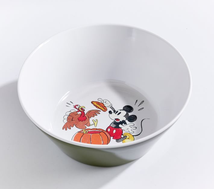 Disney Mickey Mouse Thanksgiving Bowls | Pottery Barn Kids
