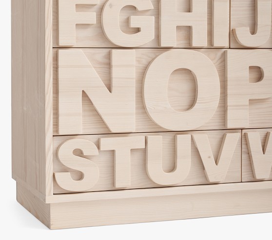 ABC Extra-Wide Dresser | Pottery Barn Kids