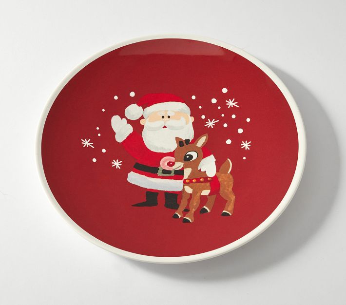 Rudolph® Plates | Pottery Barn Kids