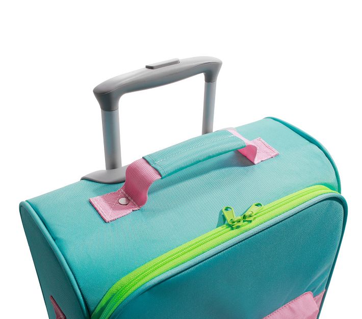 Astor Pink/Aqua/Lime Luggage | Pottery Barn Kids