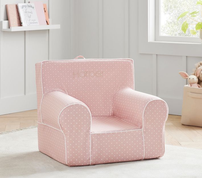 Kids Anywhere Chair®, Sepia Rose Pin Dot | Pottery Barn Kids