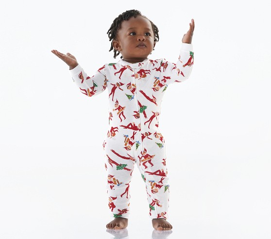 The Elf on the Shelf® Organic Nursery Pajama | Pottery Barn Kids