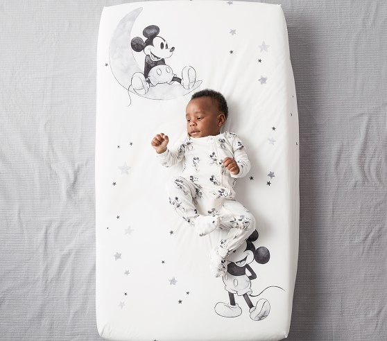 Disney Mickey Mouse Picture Perfect Baby Bedding Sets | Pottery Barn Kids