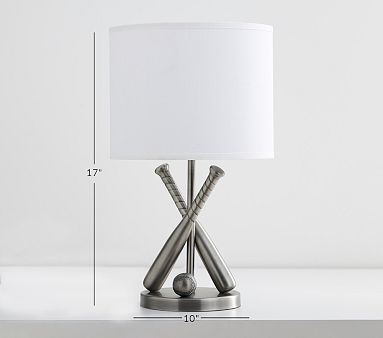 Baseball Table Lamp | Pottery Barn Kids