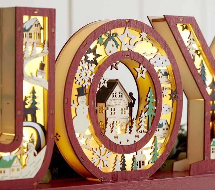 Light-Up Joy 3D Scene | Pottery Barn Kids