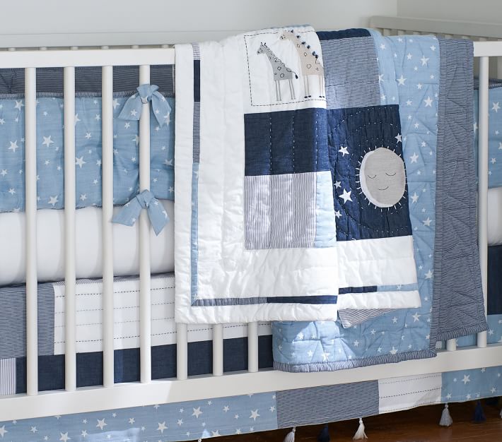Max Tencel® Crib Bedding Sets | Pottery Barn Kids