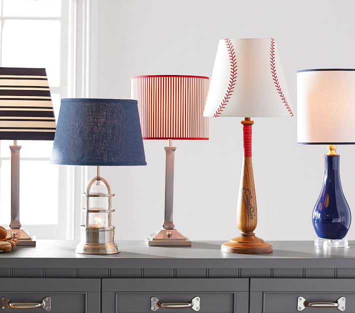 Mason Push Button Base | Kids Lamp | Pottery Barn Kids