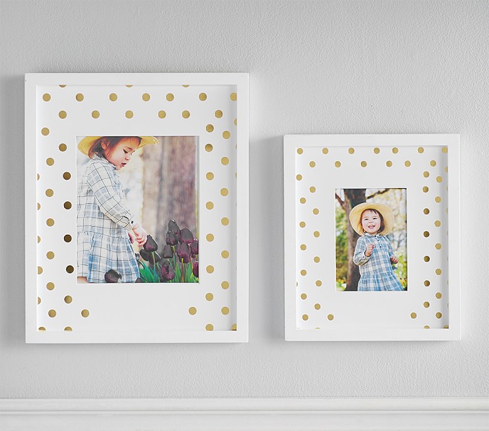 Gold Dot Gallery Wall Frames | Pottery Barn Kids