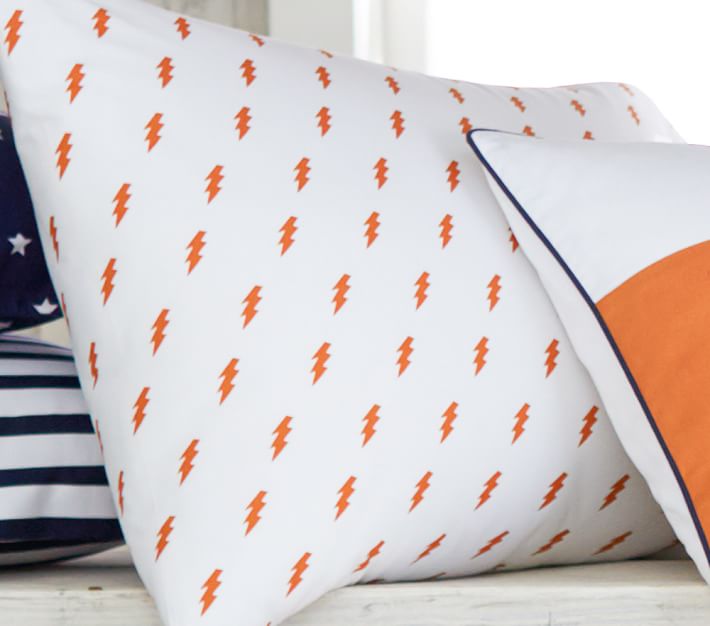 Lightning Bolt Kids' Sheet Set | Pottery Barn Kids