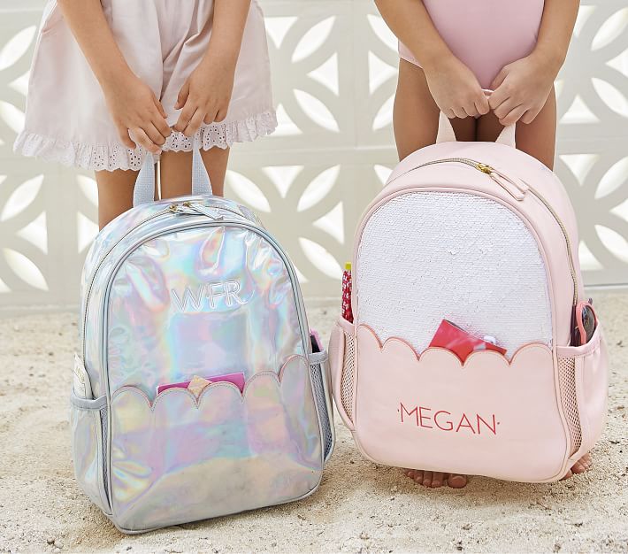 The Emily & Meritt Iridescent Girls Backpack | Pottery Barn Kids