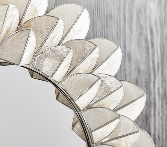 Capiz Petal Kids Mirror | Pottery Barn Kids