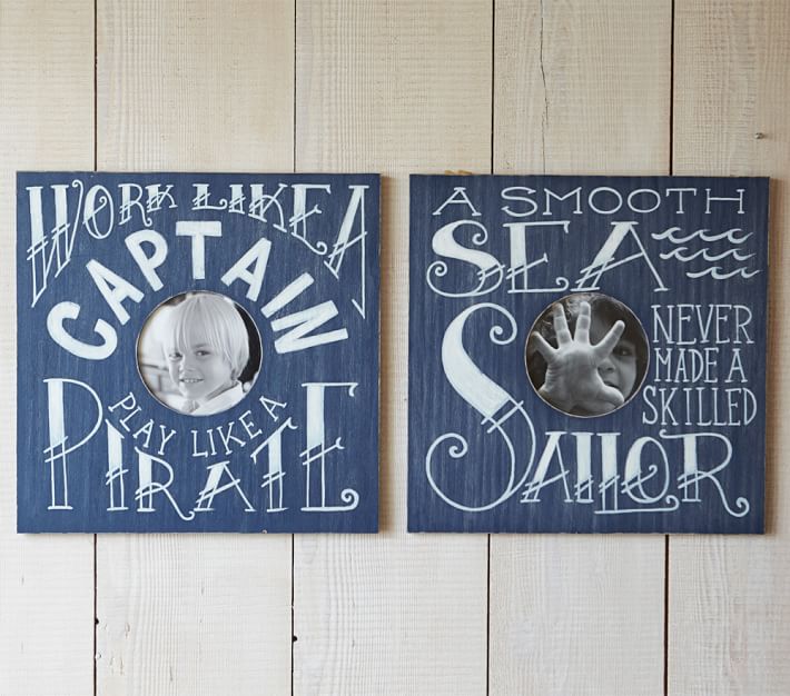 Captain Sentiment Frame | Baby Picture Frames | Pottery Barn Kids