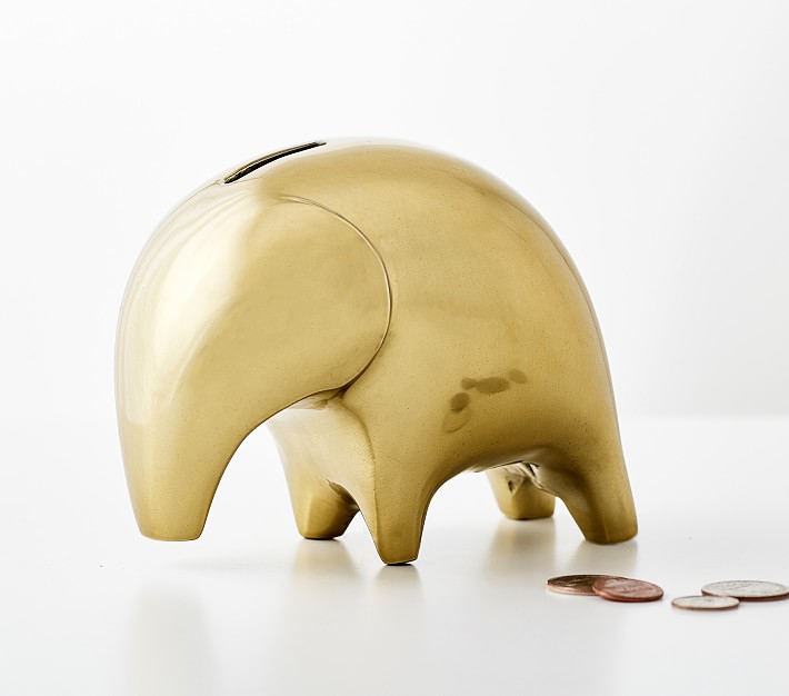 Elephant Modern Money Bank | Pottery Barn Kids