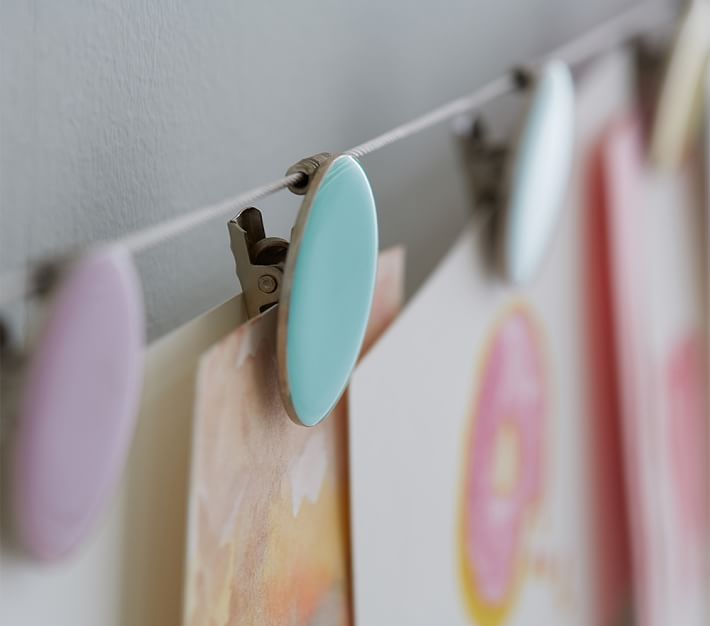 Rainbow Dot Art Cable | Kids Art Display | Pottery Barn Kids