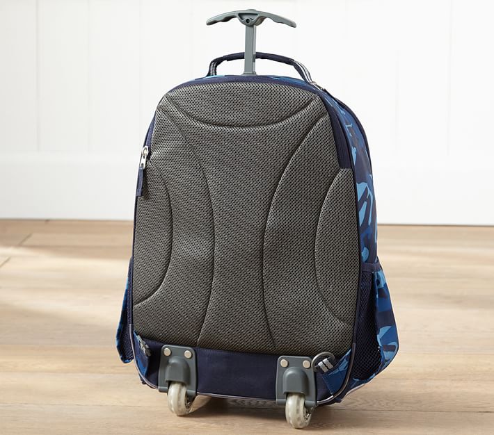 Mackenzie Orange Camo Kids Backpacks | Pottery Barn Kids