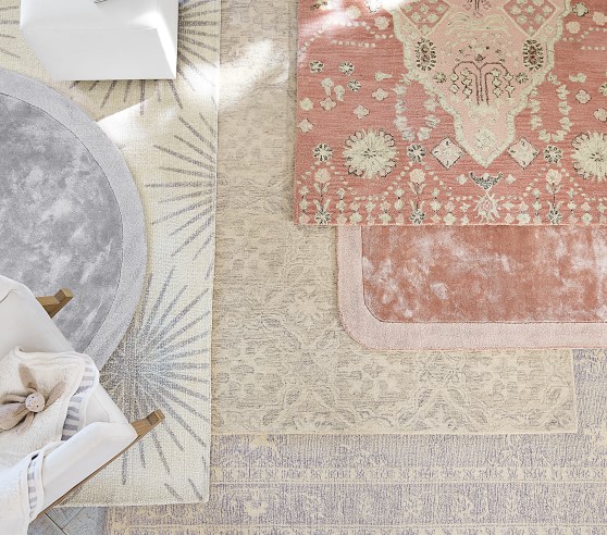 Eva Floral Medallion Rug | Patterned Rugs | Pottery Barn Kids