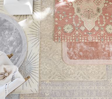 Eva Floral Medallion Rug | Patterned Rugs | Pottery Barn Kids