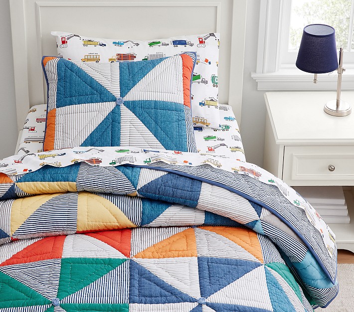Pinwheel Quilt & Shams | Pottery Barn Kids
