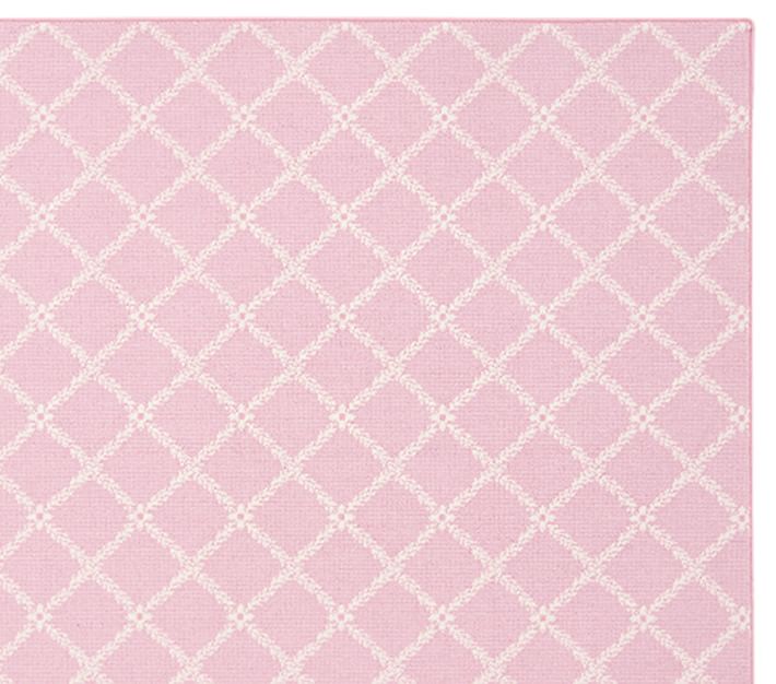 Stark Milan Rug - Pink | Patterned Rugs | Pottery Barn Kids