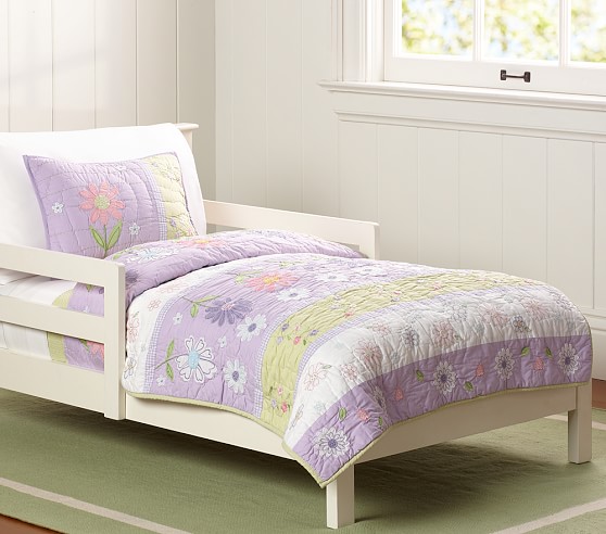 Daisy Garden Toddler Comforter| Toddler Bedding | Pottery Barn Kids