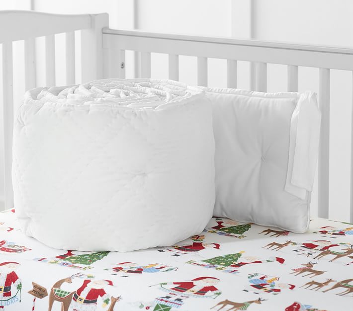 Jolly Santa Crib Bedding Sets | Pottery Barn Kids