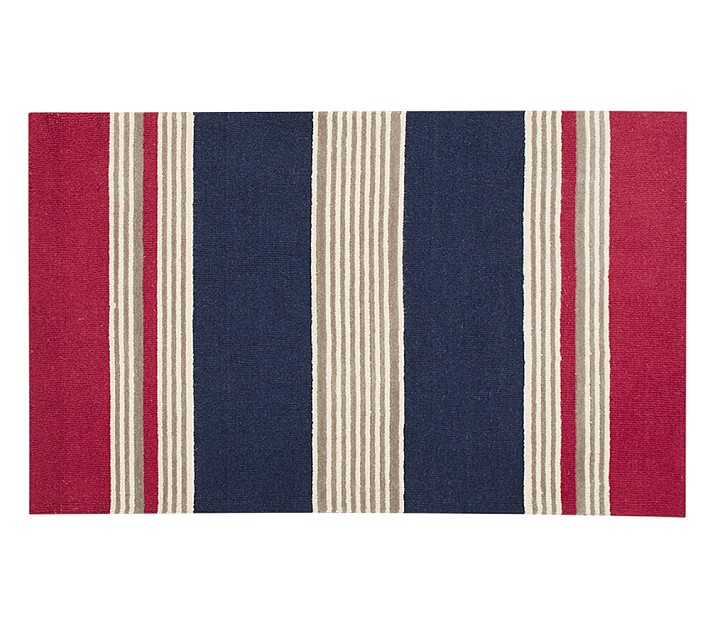 Emmett Striped Rug | Patterned Rugs | Pottery Barn Kids