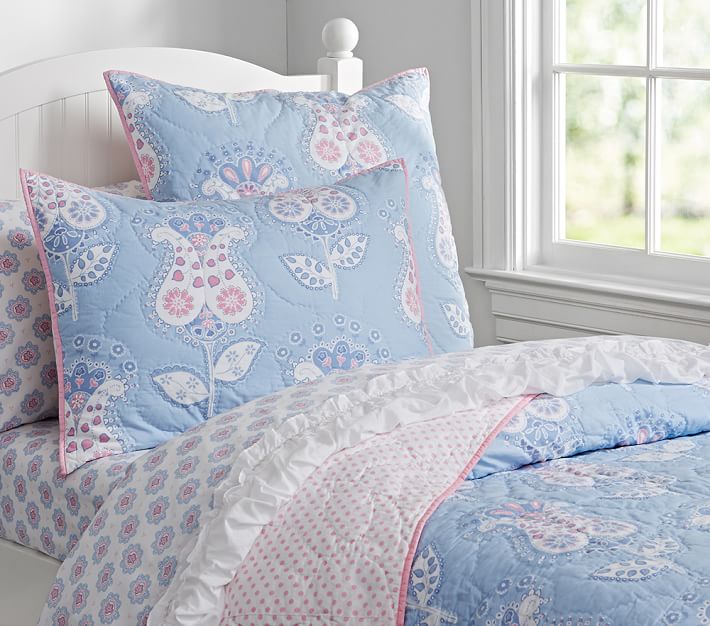 Chelsea Medallion Kids' Sheet Set | Pottery Barn Kids