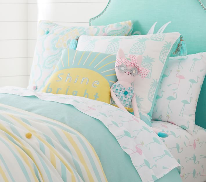 Coco Flamingo Kids' Sheet Set | Pottery Barn Kids