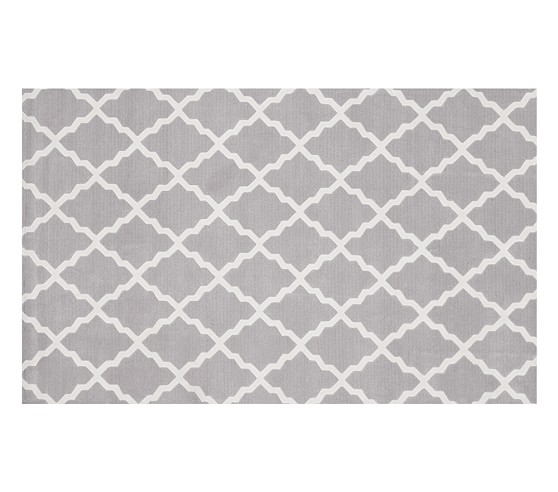 Ellis Rug - Gray | Patterned Rugs | Pottery Barn Kids