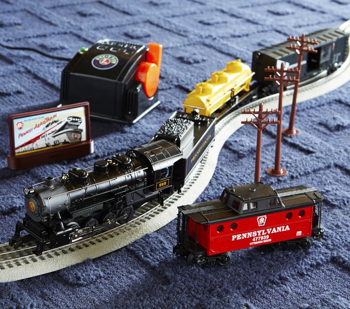 Lionel Pennsylvania Flyer O-Gauge Train Set | Pottery Barn Kids