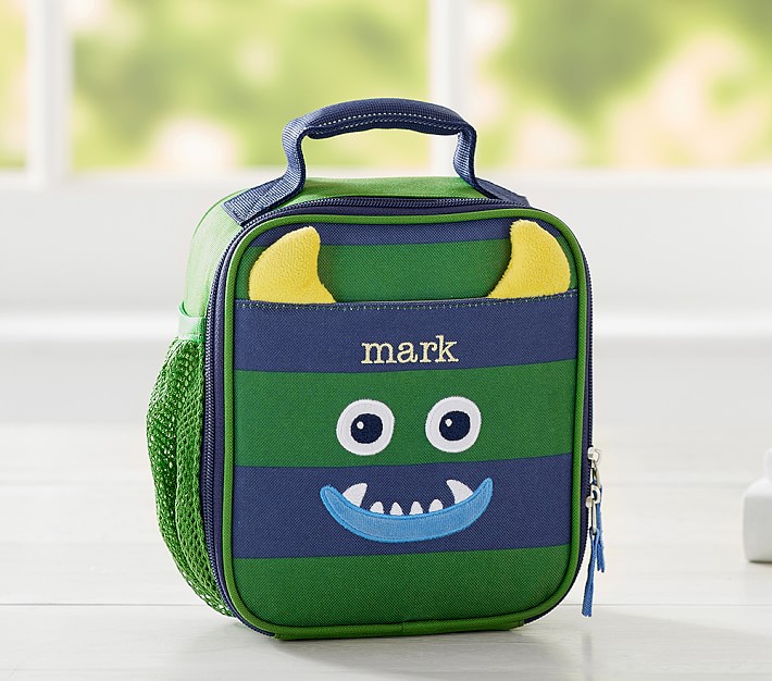 Striped Critter Monster Kids Lunch Box | Pottery Barn Kids