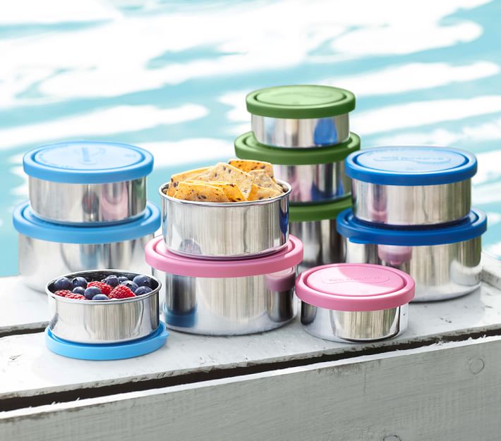 Stackable Stainless Nesting Trio | Food Storage | Pottery Barn Kids