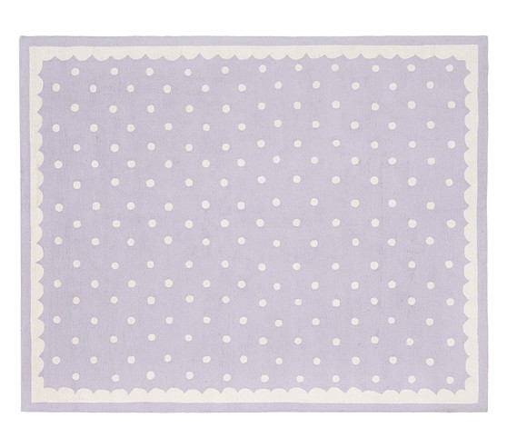 Leila Rug - Lavender | Patterned Rugs | Pottery Barn Kids