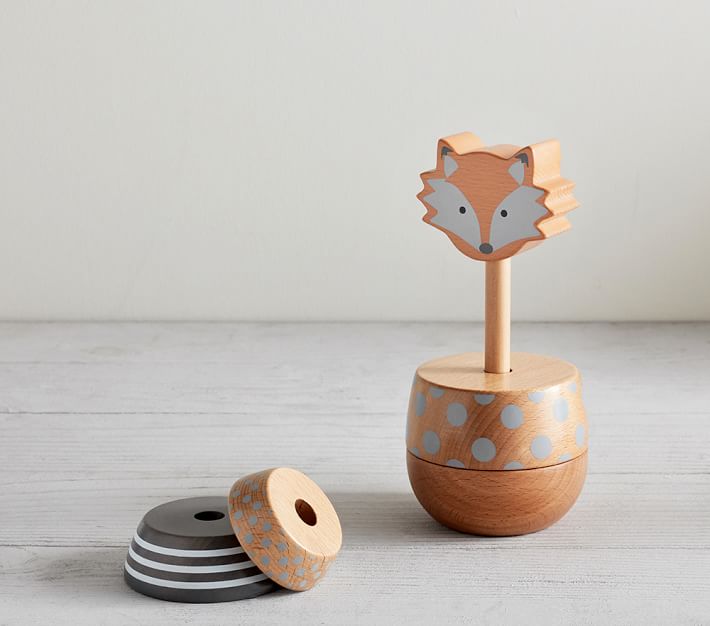 Woodland Baby Stackers | Baby Toy | Pottery Barn Kids